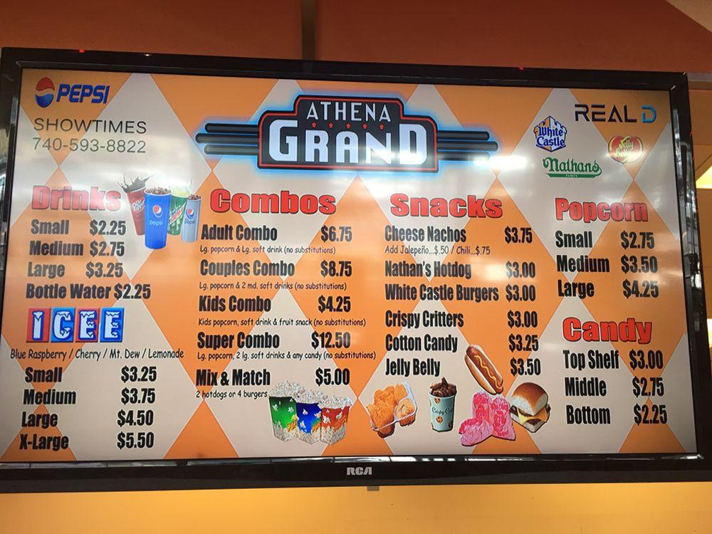 Athena Grand Cinema - Showtimes & Tickets