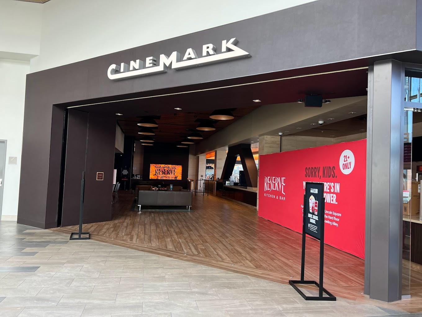 Cinemark Reserve Lincoln Square — Dine-In 21+ - Showtimes & Tickets