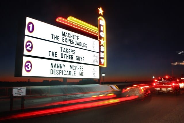 Big Sky Drive-In Theatre in Midland - Screendollars