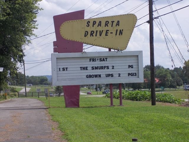 Sparta Drive-In - Showtimes & Tickets