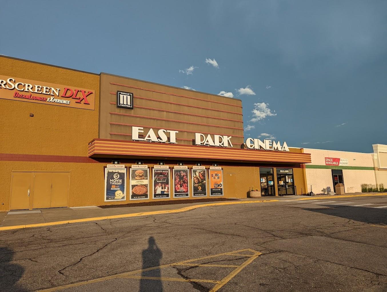 Marcus East Park Cinema - Showtimes & Tickets