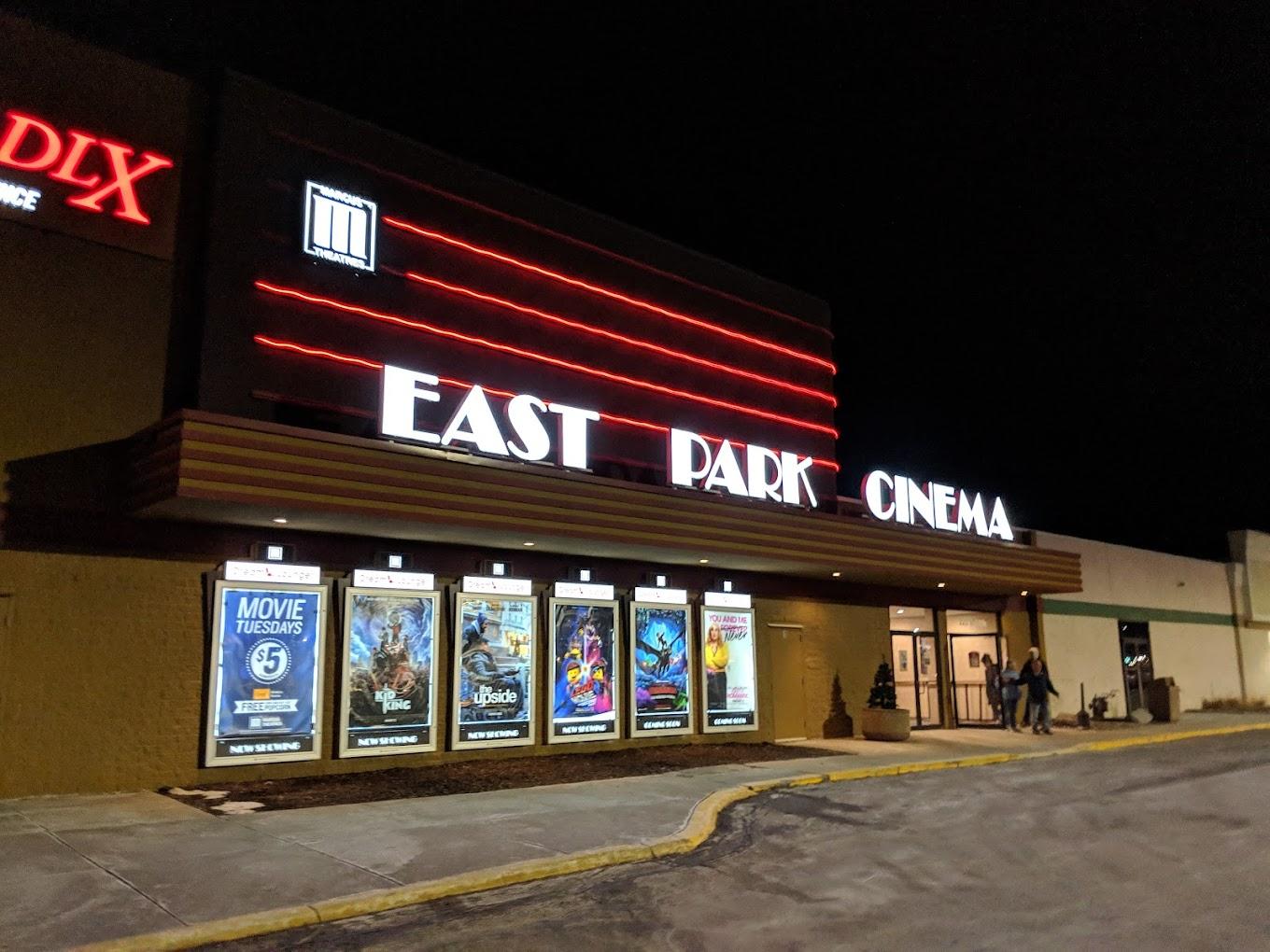 Marcus East Park Cinema - Showtimes & Tickets