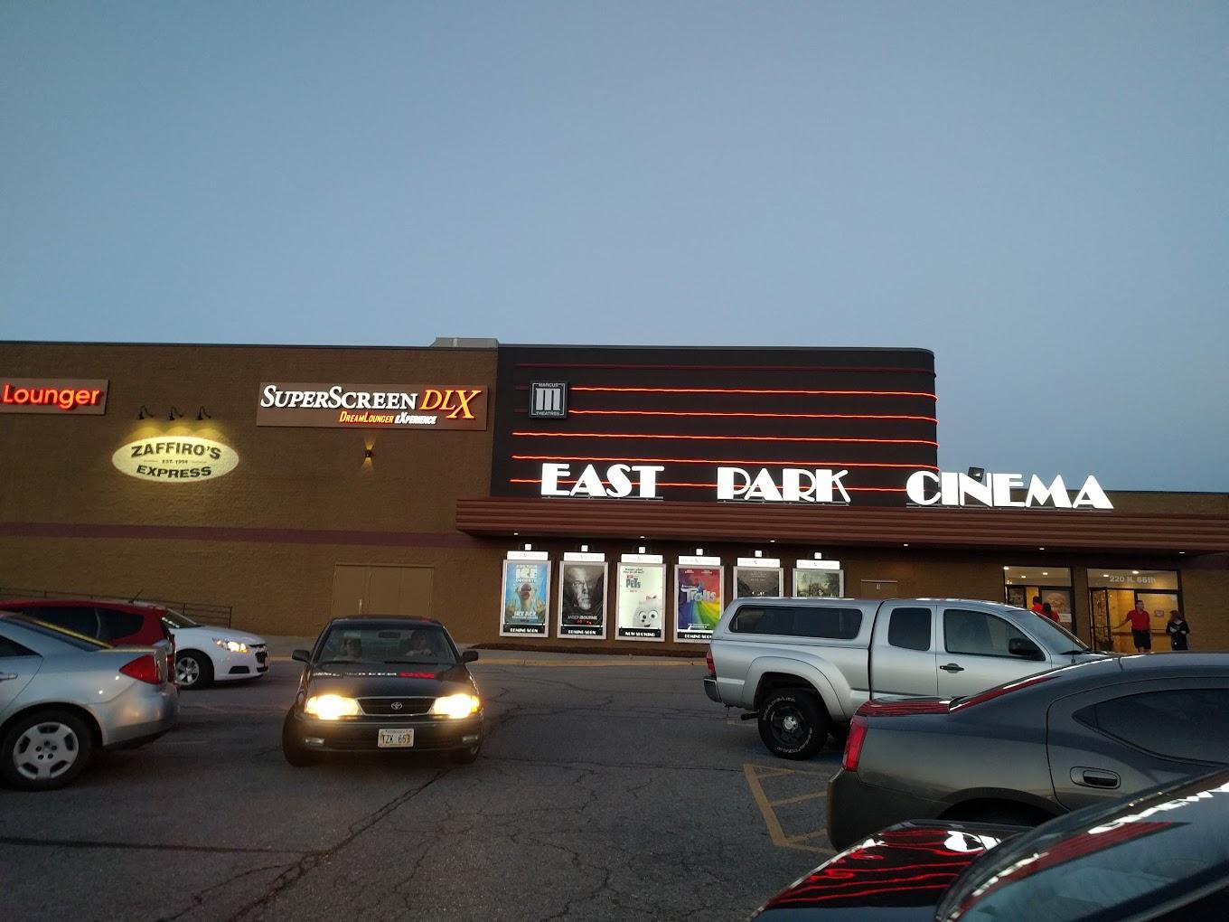 Marcus East Park Cinema - Showtimes & Tickets