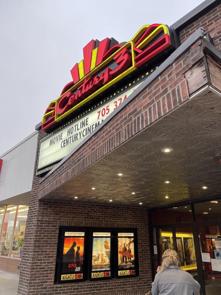 Century Cinemas 3 - Showtimes & Tickets