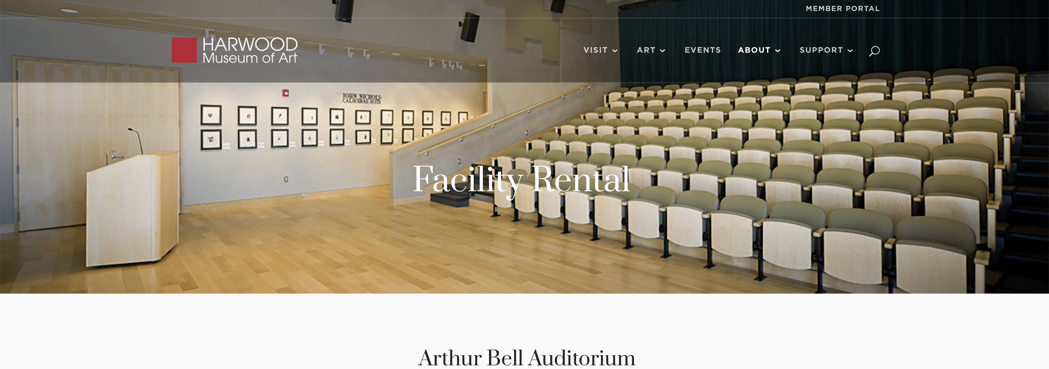 Harwood Museum of Art Arthur Bell Auditorium - Showtimes & Tickets