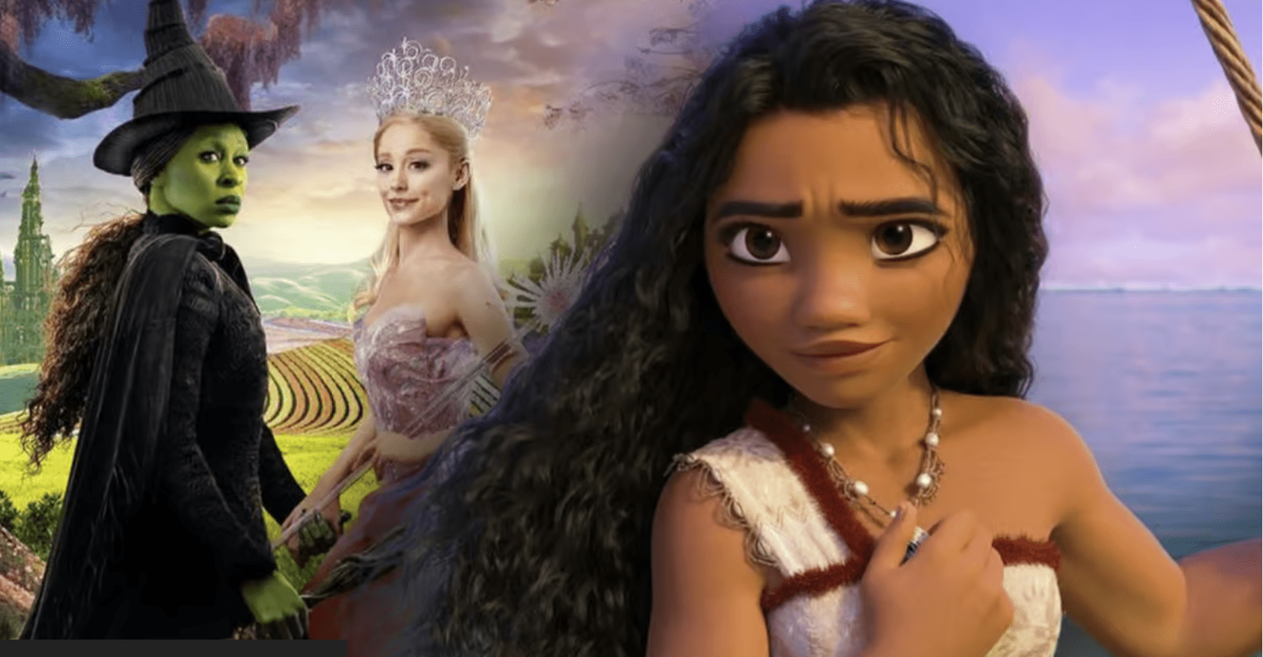MOANA 2 and WICKED Lead 3rd Weekend of Q4 Box Office Success